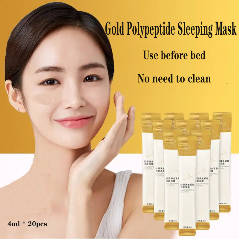 [20PCS/BOX] DETVFO Collagen Jelly Sleeping Mask Anti-aging anti-wrinkle ...