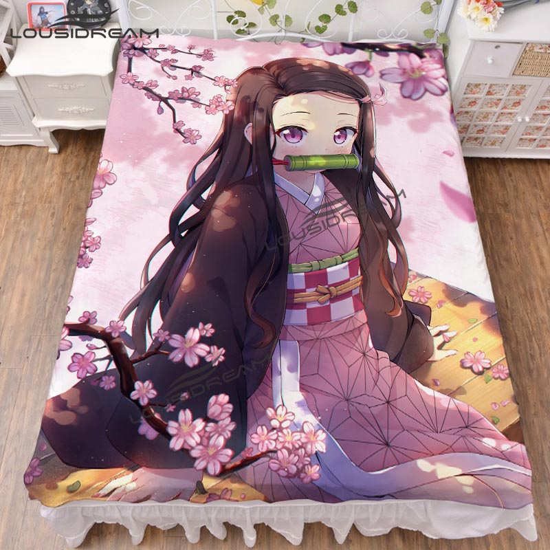 Nezuko Demon Slayer Anime Linens Mattress Double Aldult Queen Cute y ...