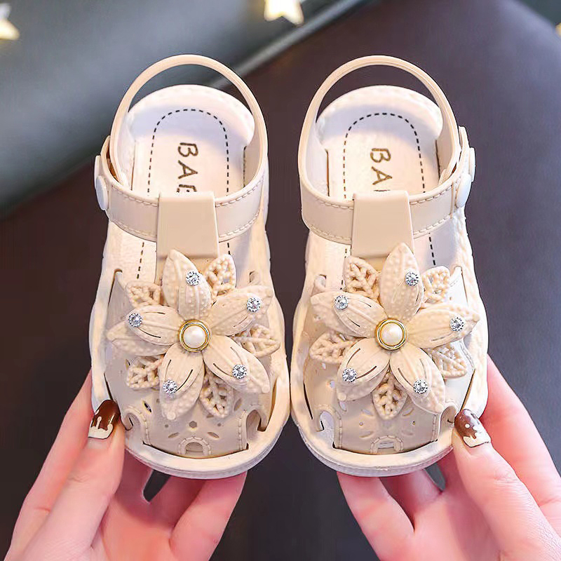 SENMA Flower Sandals For Baby Girls Korean Kids Princess Sandal Fashion ...