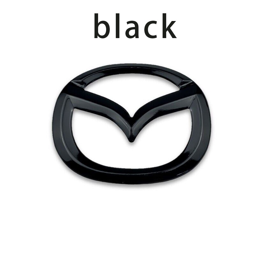 Stainless Steel Car Steering Wheel Emblem Sticker for Mazda 2 3 6 Axela ...