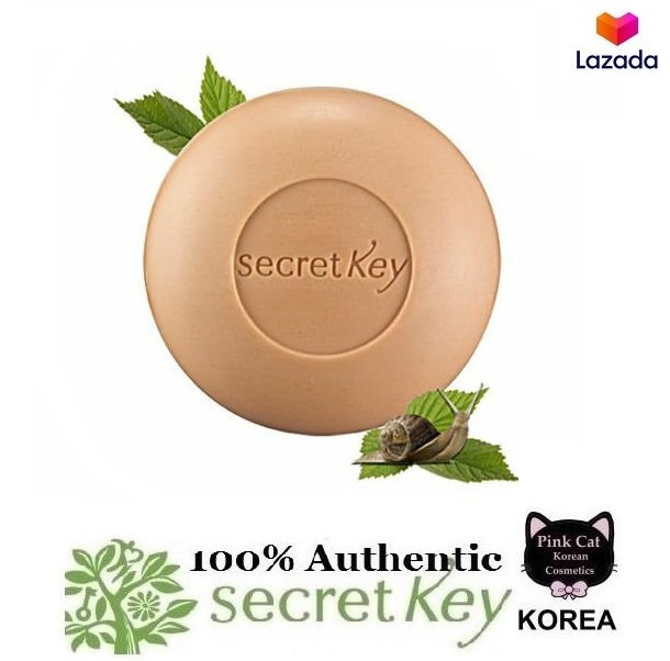Korean Cosmetics SECRET KEY Snail Repairing Soap 100g | Lazada PH