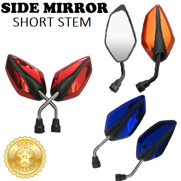 EURO Vperman 150 - SIDE MIRROR SHORT STEM ( 3 COLOR AVAILABLE 1PAIR ...