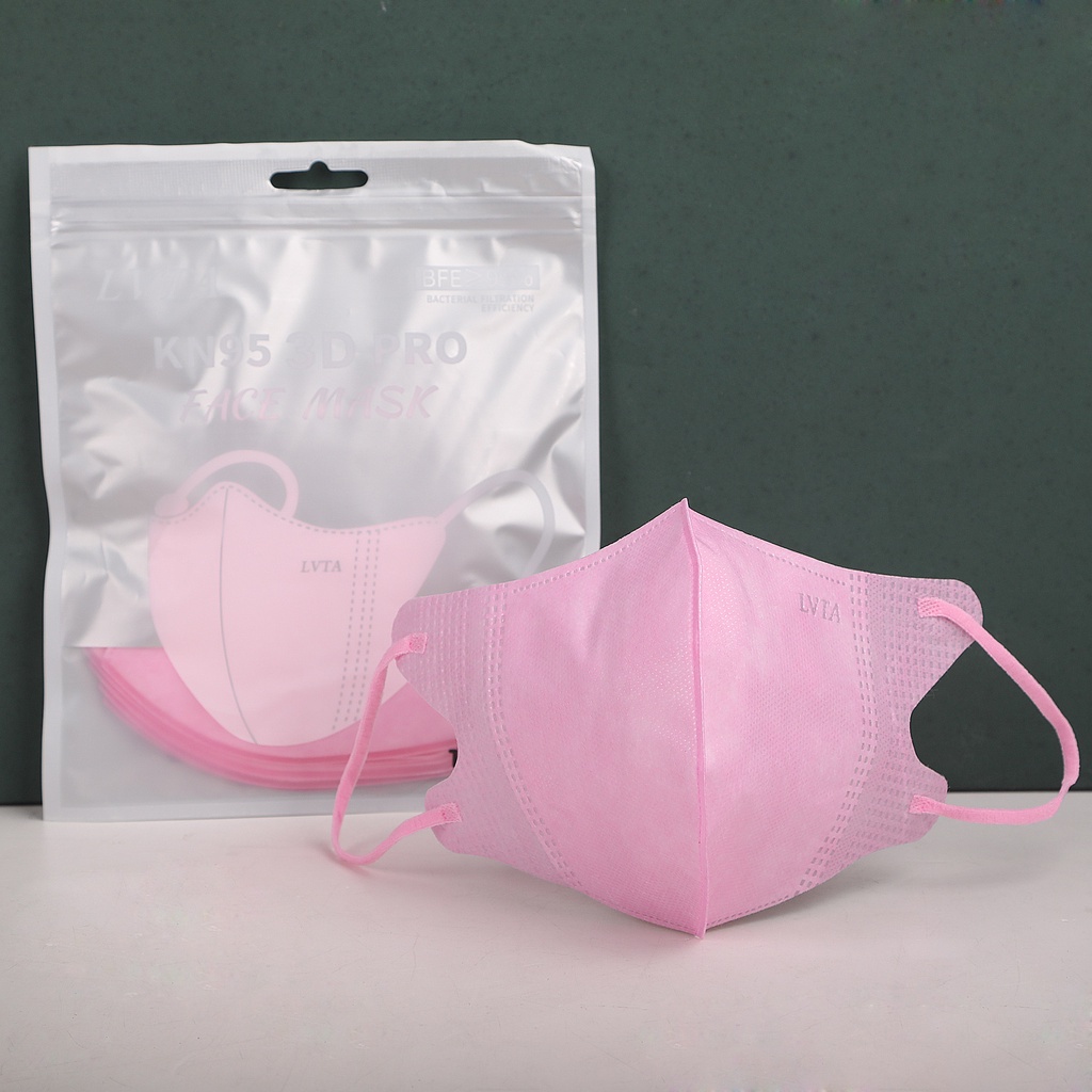 NEW! LVTA KN95 3D Face Mask 10PCS 4ply 3ply Facemask Non Medical - LVTA ...