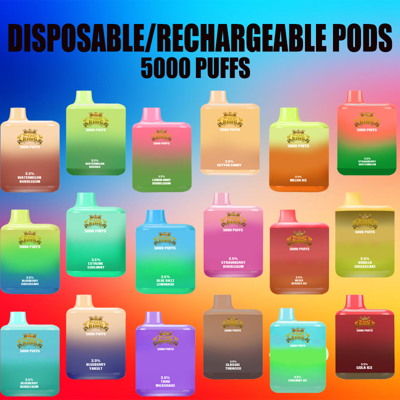 POD KING 5000 PUFFS RECHARGEABLE | Lazada PH