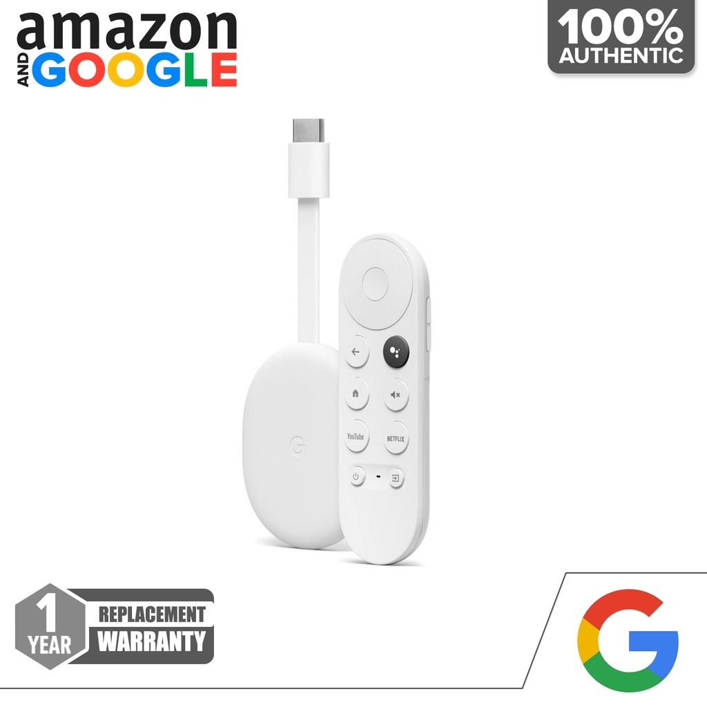 Google Chromecast 4 with TV 2020 4th Gen Streaming Media Player | Lazada PH