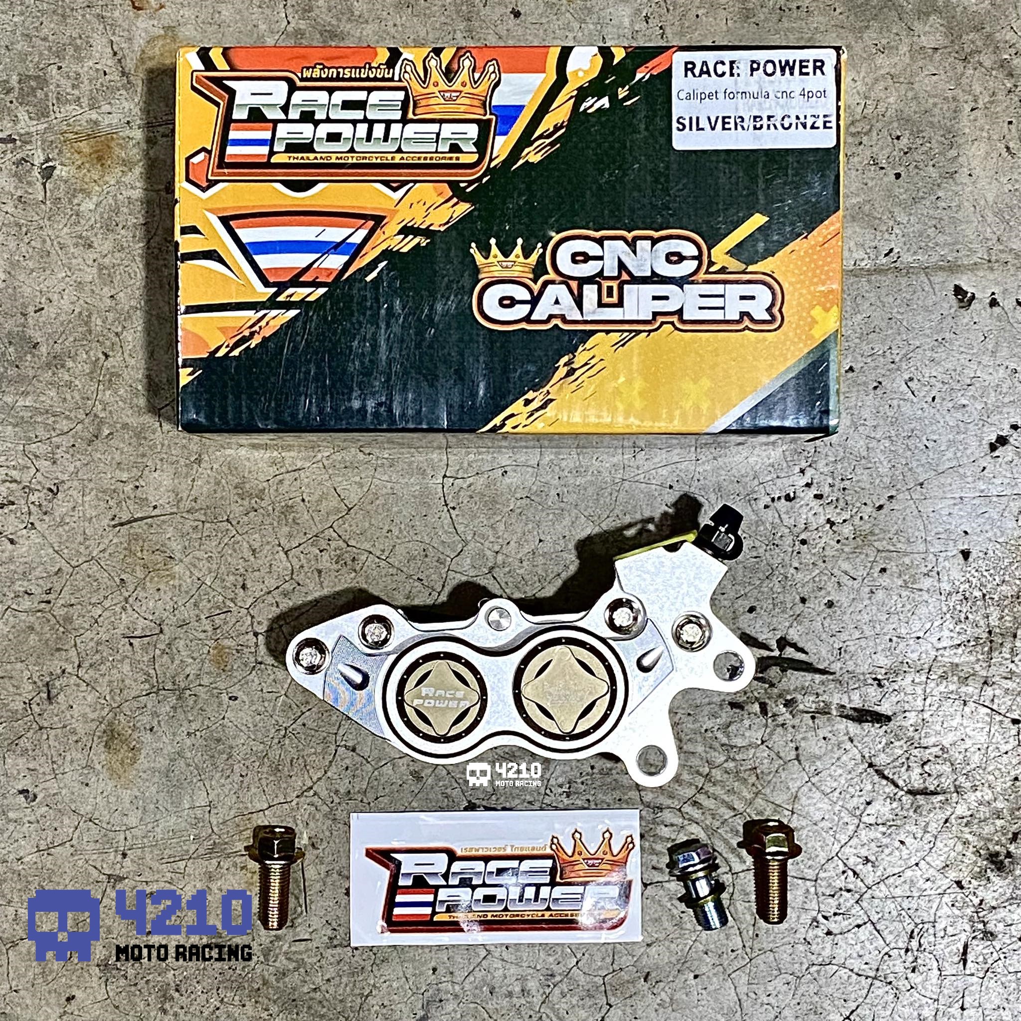 RACE POWER FORMULA CNC 4 POT FRONT BRAKE CALIPER | Lazada PH
