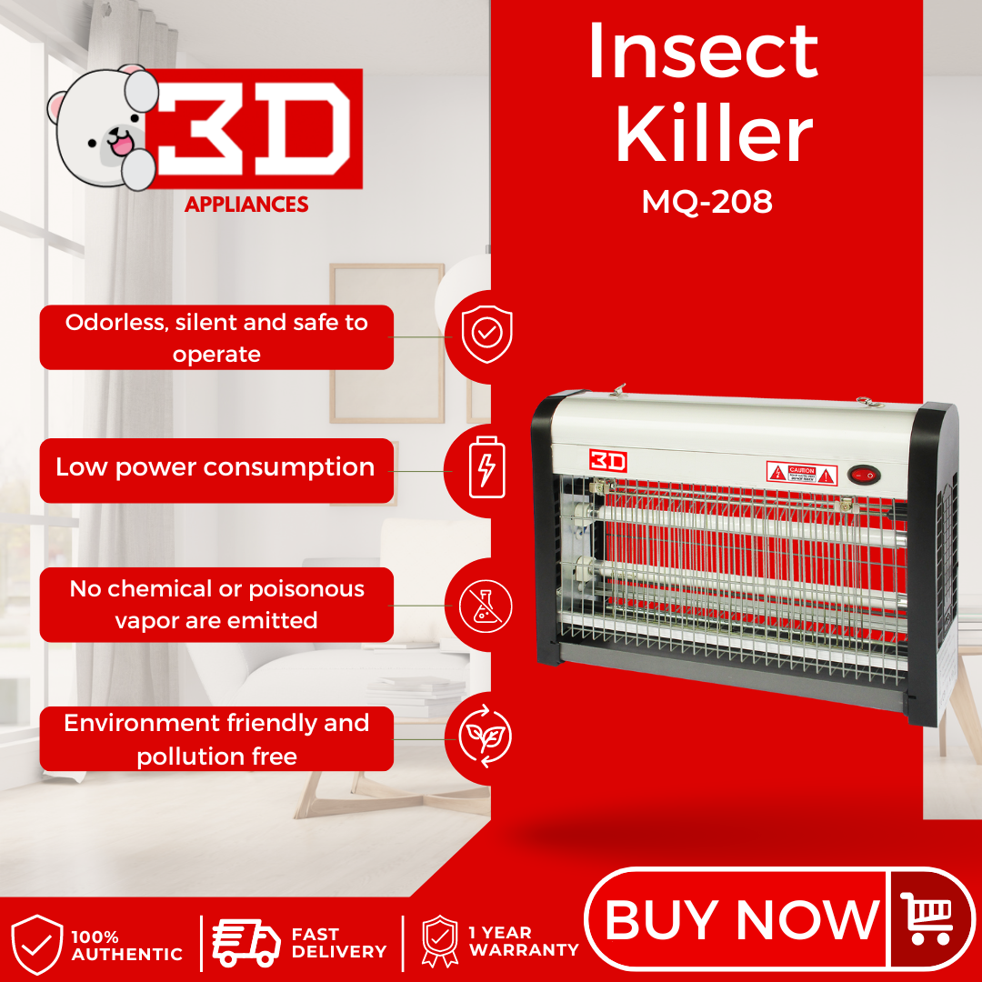 3D Electric Insect Killer MQ-208 | Lazada PH