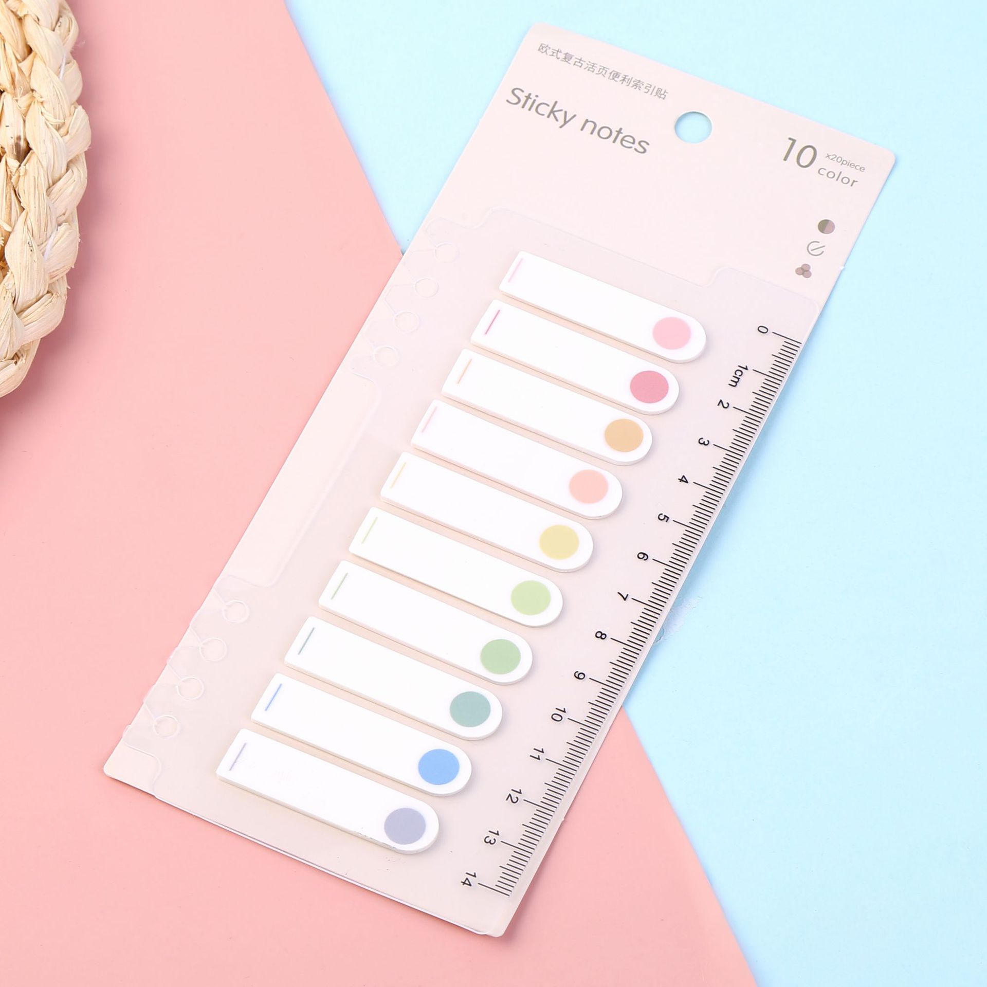 Morandi Color Post-It Note Stationery For Students Label Sticker Sticky ...