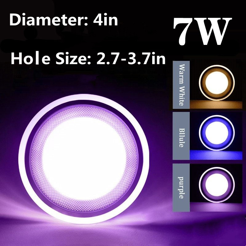 Tricolor Pin Light Tri Color RGB Ceiling Light LED Down Light For ...