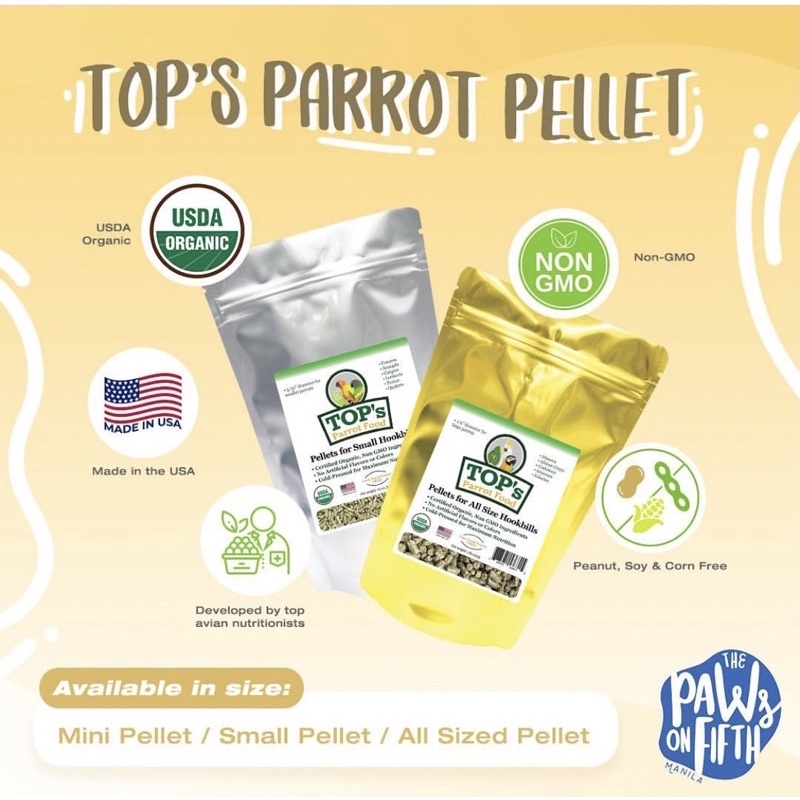 TOP’s Parrot Pellets | Lazada PH