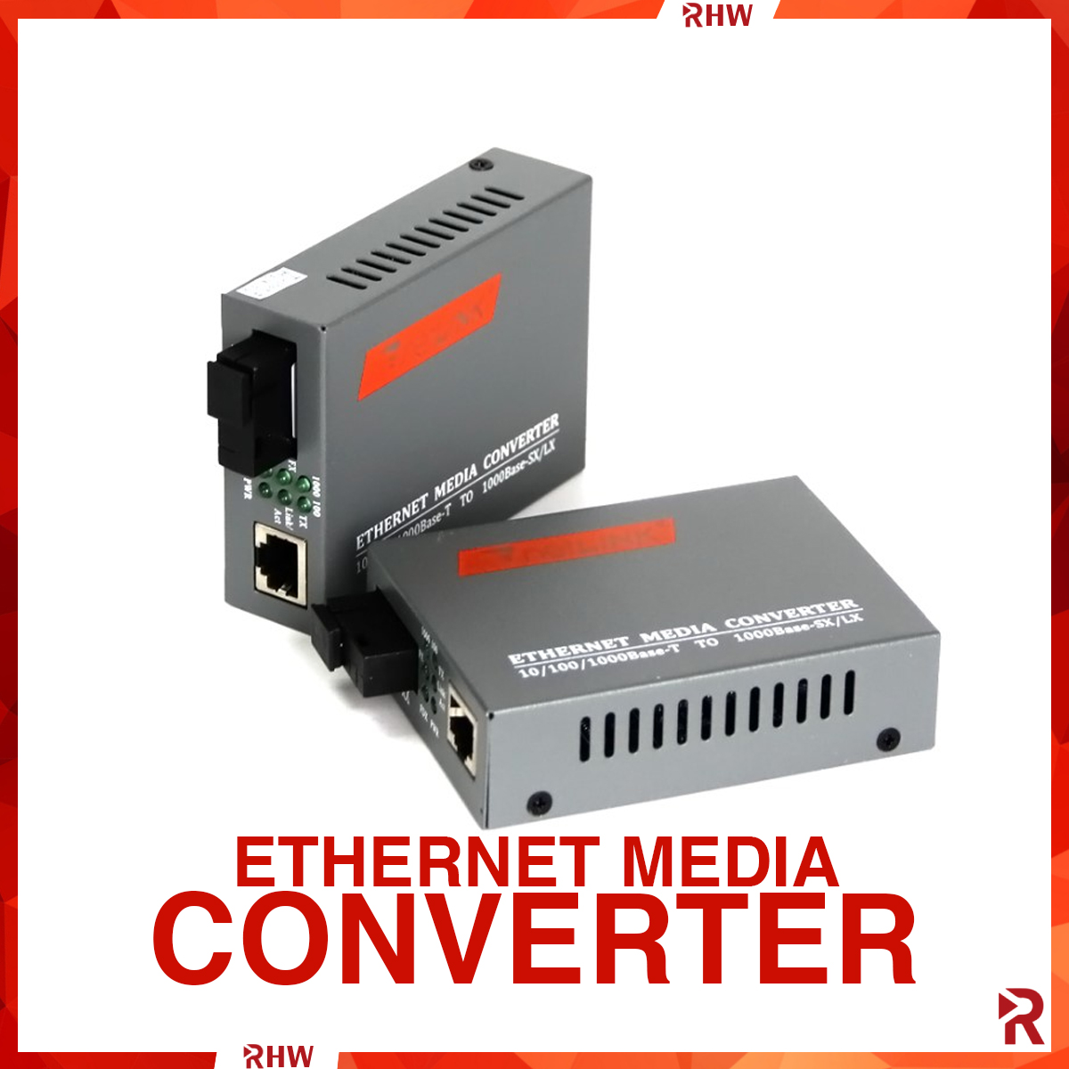 Ethernet Media Converter HTB-GS-03 Fiber SC Port 10/100/1000M FTTH/FTTP ...