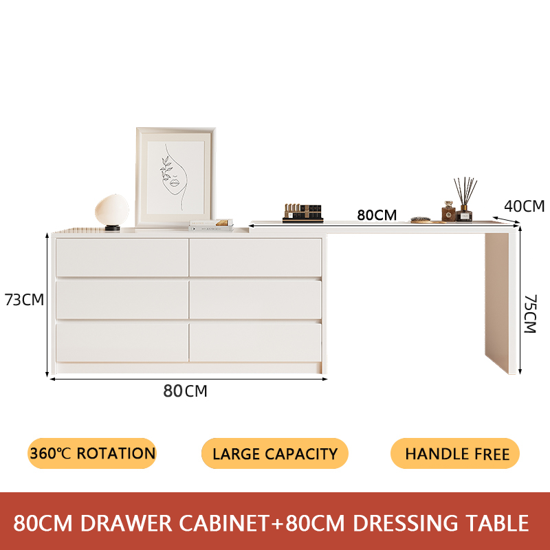 Ditto Dressing Table With DrawerWith Cabinet Dressing Table 2 in 1 INS ...