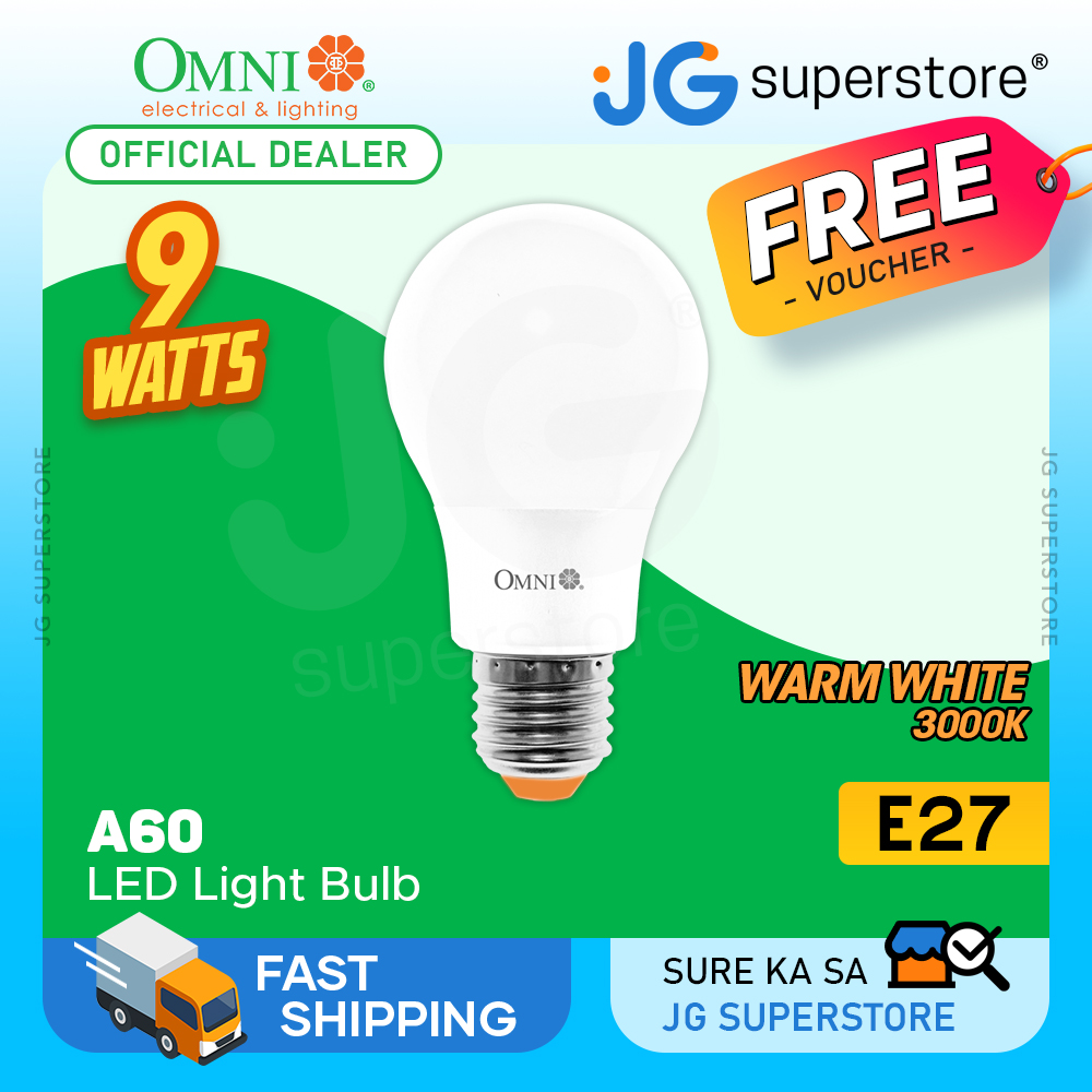 OMNI LED Lite G70 Globe Lamp 8W 220V E27 Base with 6500K/2700K Daylight ...