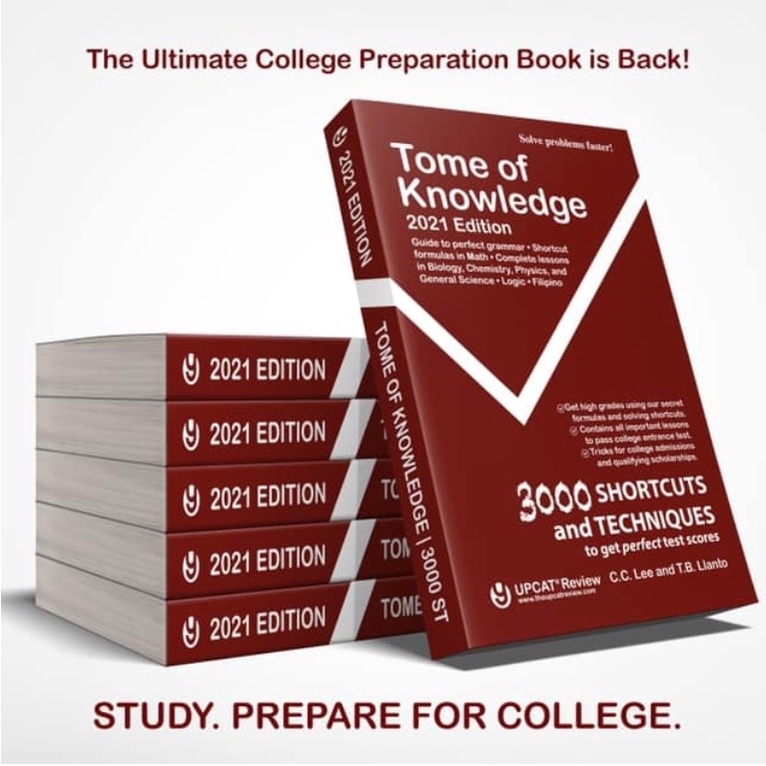 Maroon Bluebook - Updated UPCAT Reviewer 2023 UPCAT-FOCUSED ENTRANCE ...