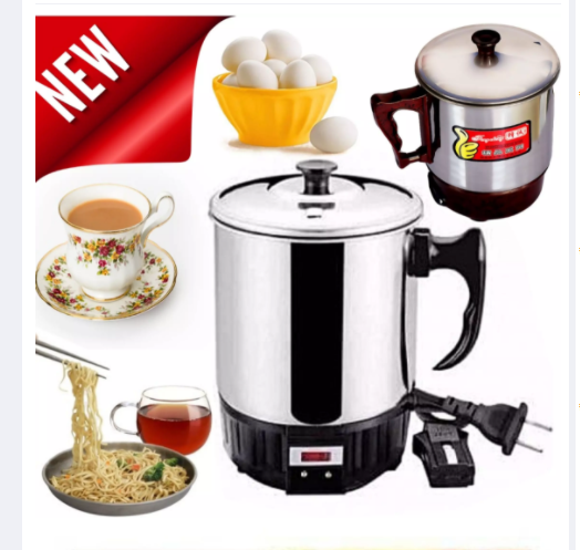 electronic heating cup Electric cooker Kettle Stainless Electric ...
