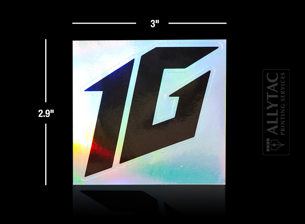 Hologram High Quality Stickers 1G One Garage Motovlog | Lazada PH