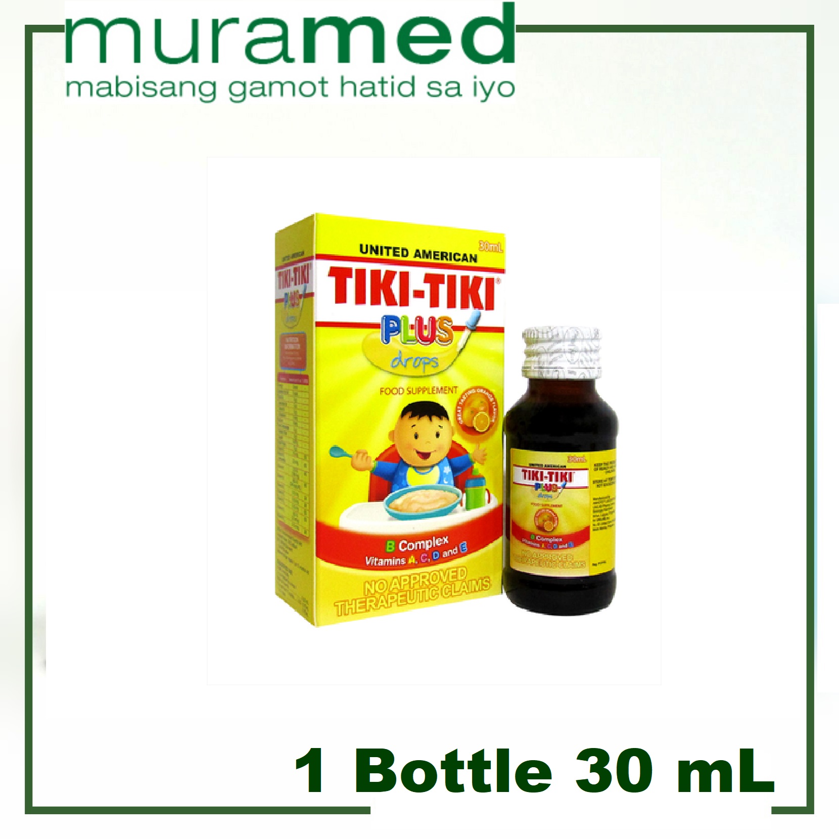 Tiki-Tiki Plus Drops 30 mL | Lazada PH