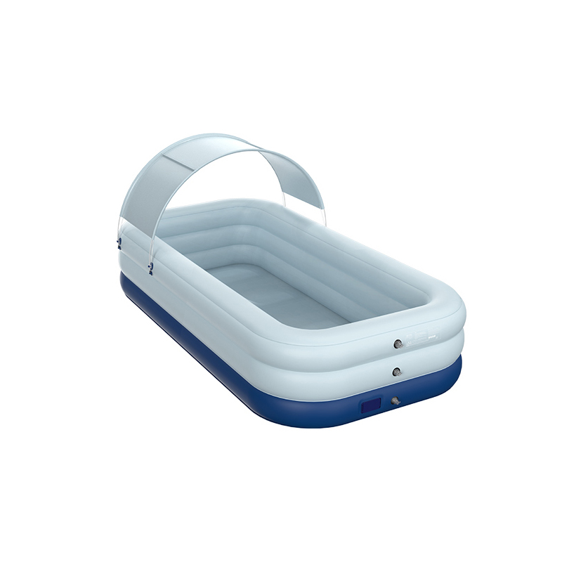 Wireless automatic inflatable PVC shade swimming pool home pool large ...
