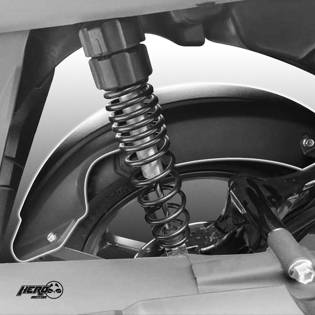 Nmax Aerox V1 V2 Tire Hugger Rear Fender with Bolts Color Matte Blcak ...