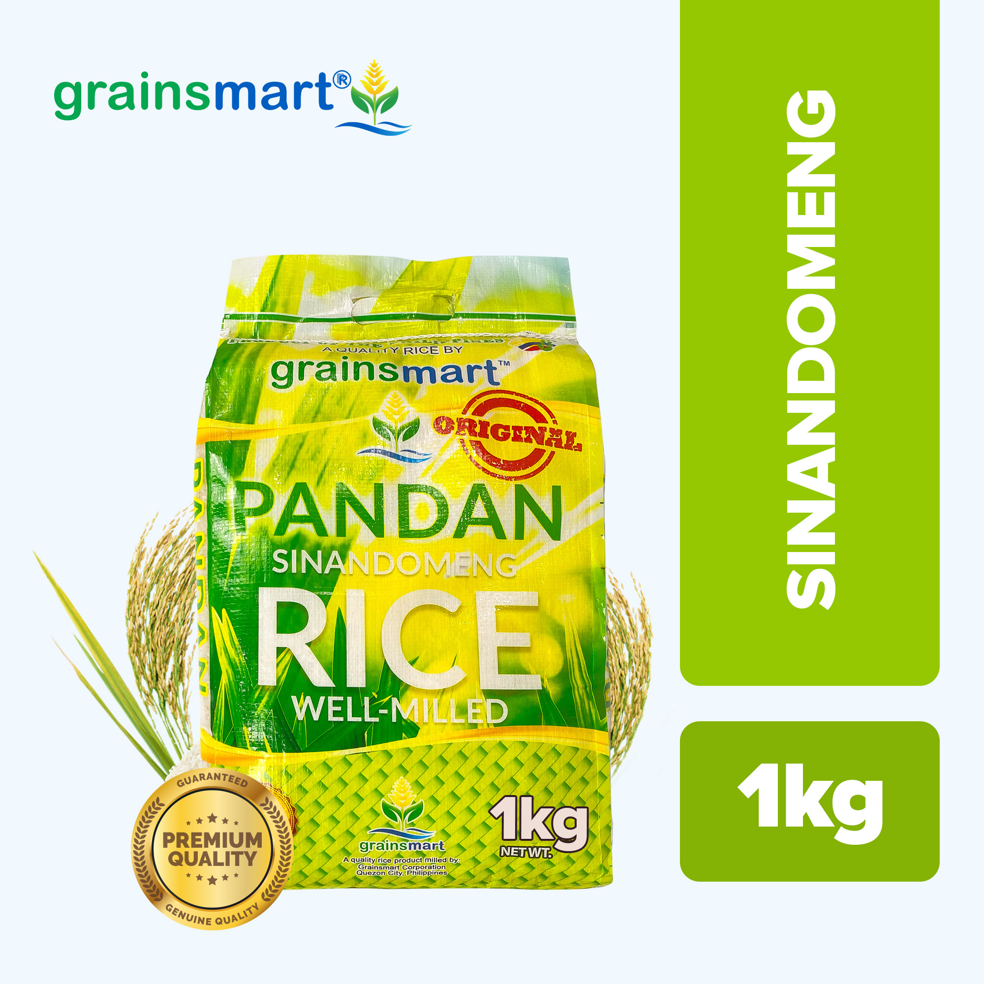 Grainsmart Rice Pandan Special Sinandomeng Rice 1KG | Lazada PH