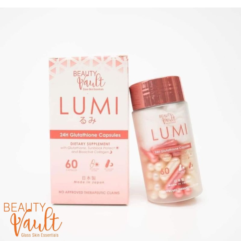 ORIGINAL Lumi Lumina Glow 24H Glutathione Capsules (60capsules) | Lazada PH