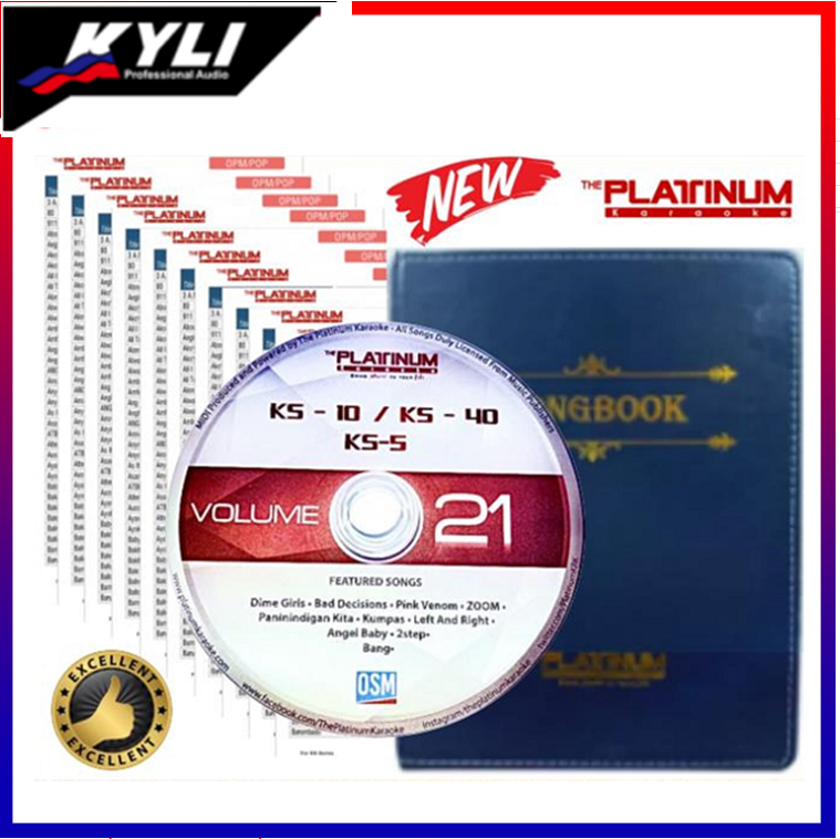 VOL 21 (November 2022)Platinum KS-10/KS-40/JUNIOR 2/ KBOX -2/KS-5 Volume 21 | Lazada PH