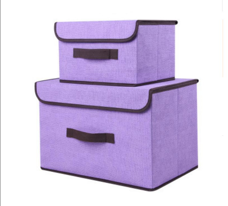SKY E-COMMERCE CO.Ltd COD Home Color Foldable Storage Box 2 in 1 ...