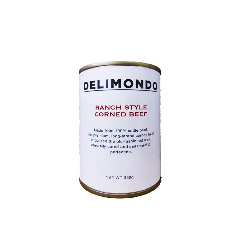 DELIMONDO Easy Open Can Ranch Style Corned Beef 380 gr | Lazada PH