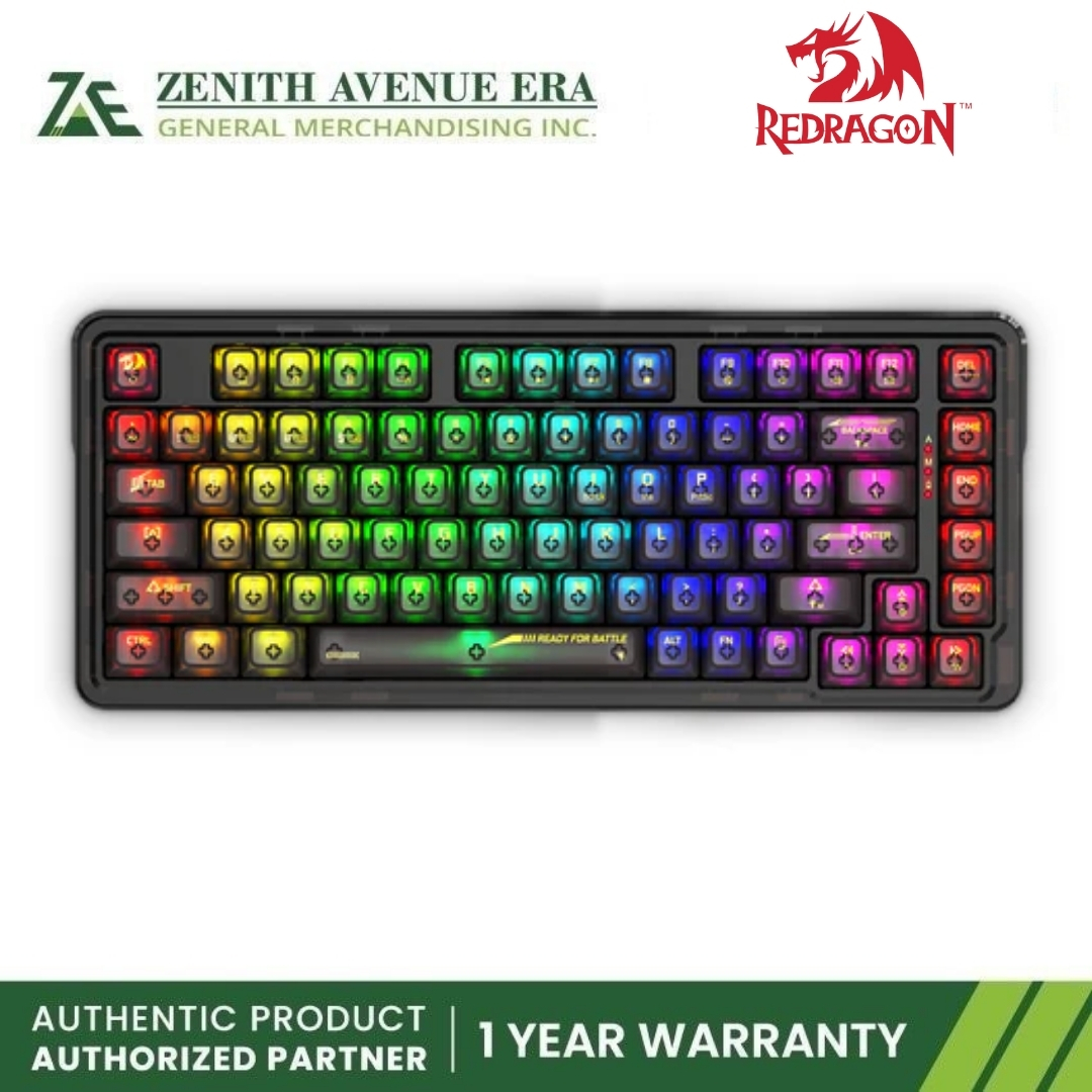 Redragon K649CT RGB ELF PRO Mechanical Keyboard Crystal,Redragon ...