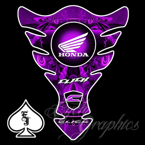 HONDA CLICK INNER FAIRING STICKER (11 INCHES BIG) ej cycle | Lazada PH