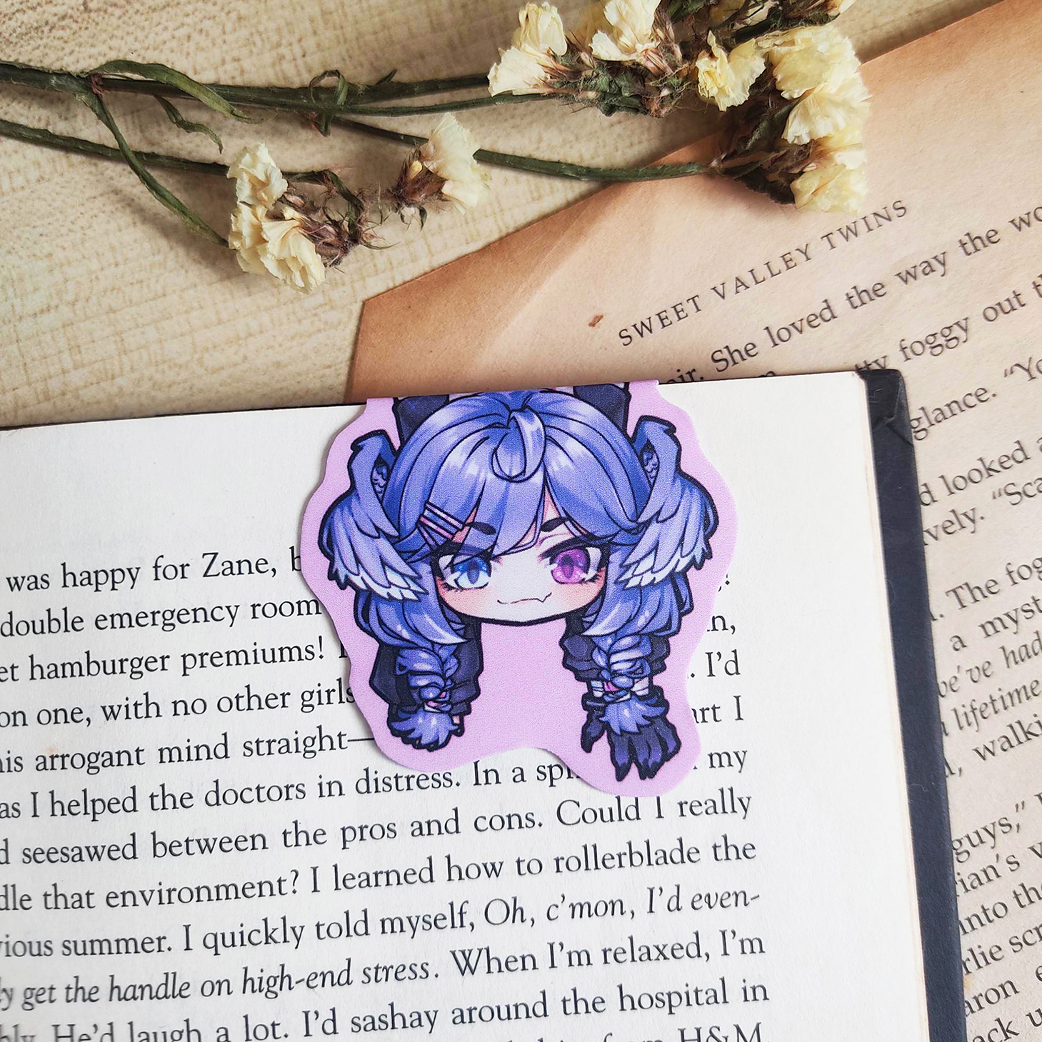 OBSYDIA Nijisanji EN Vtuber-inspired Chibi Magnetic Bookmarks | Selen ...