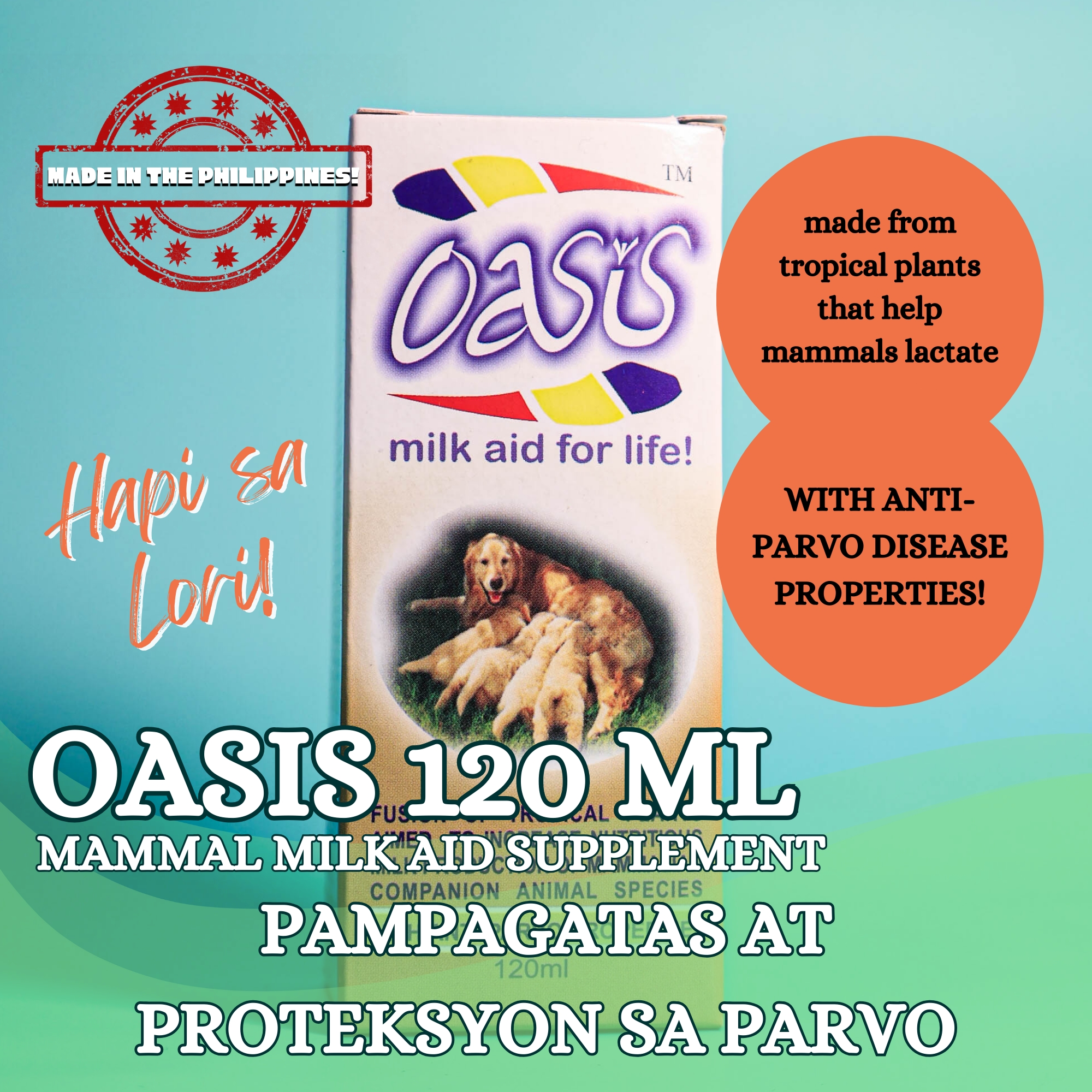 Milk Enhancer for Pets OASIS by LORI 120ML | Lazada PH
