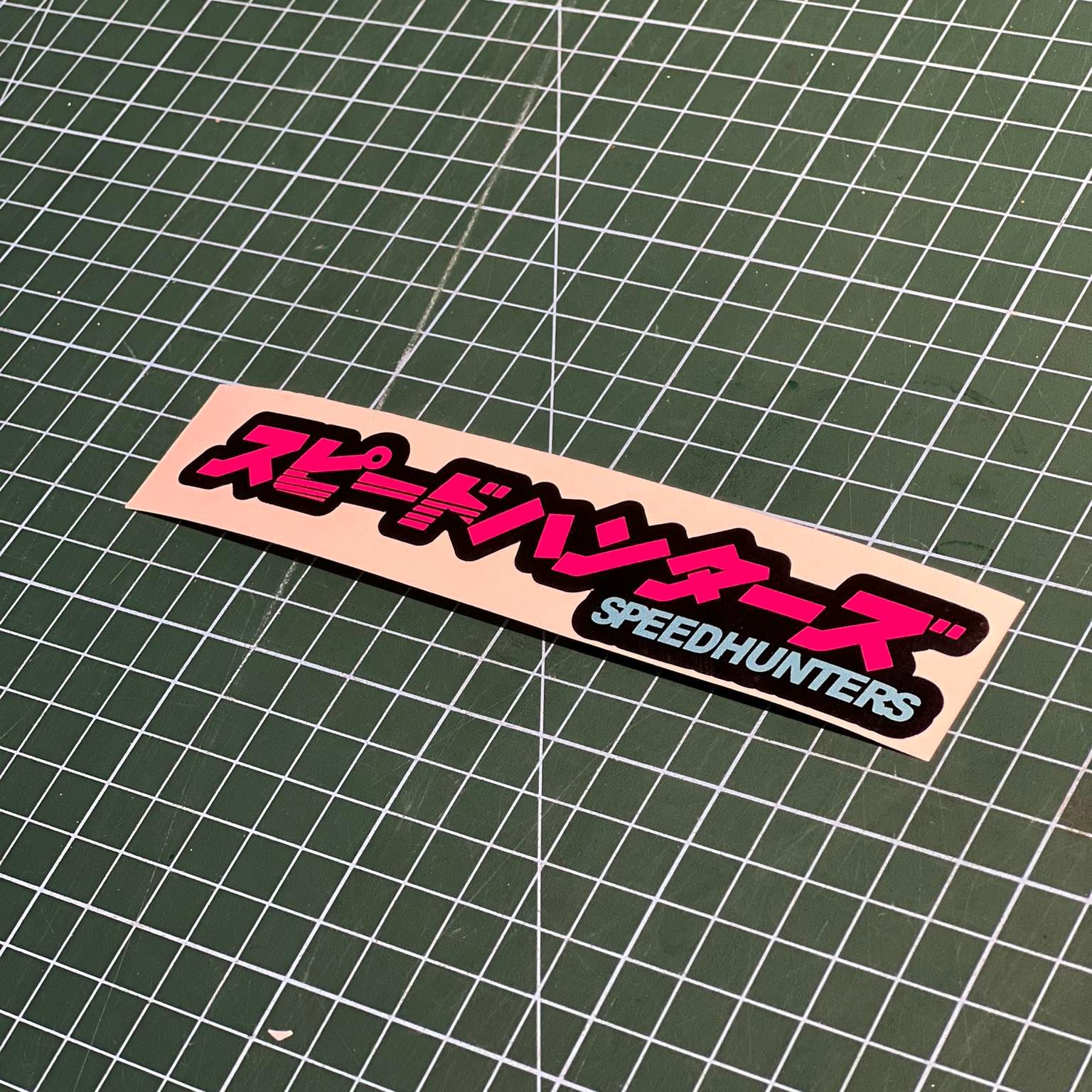 Printed Speedhunter Japan Sticker Decals for Car and Motorcycle 6 ...