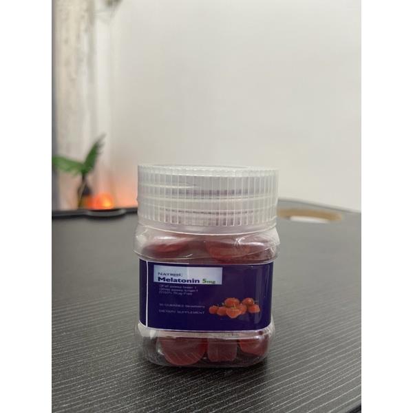 capucine Natrol Melatonin Adult Gummies 5mg Strawberry flavor ...