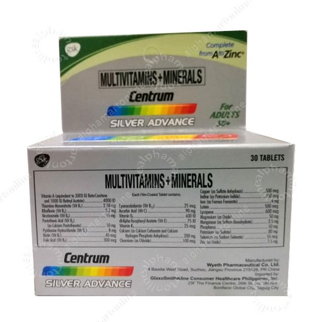 Centrum Silver Advance 30 tablets | Lazada PH