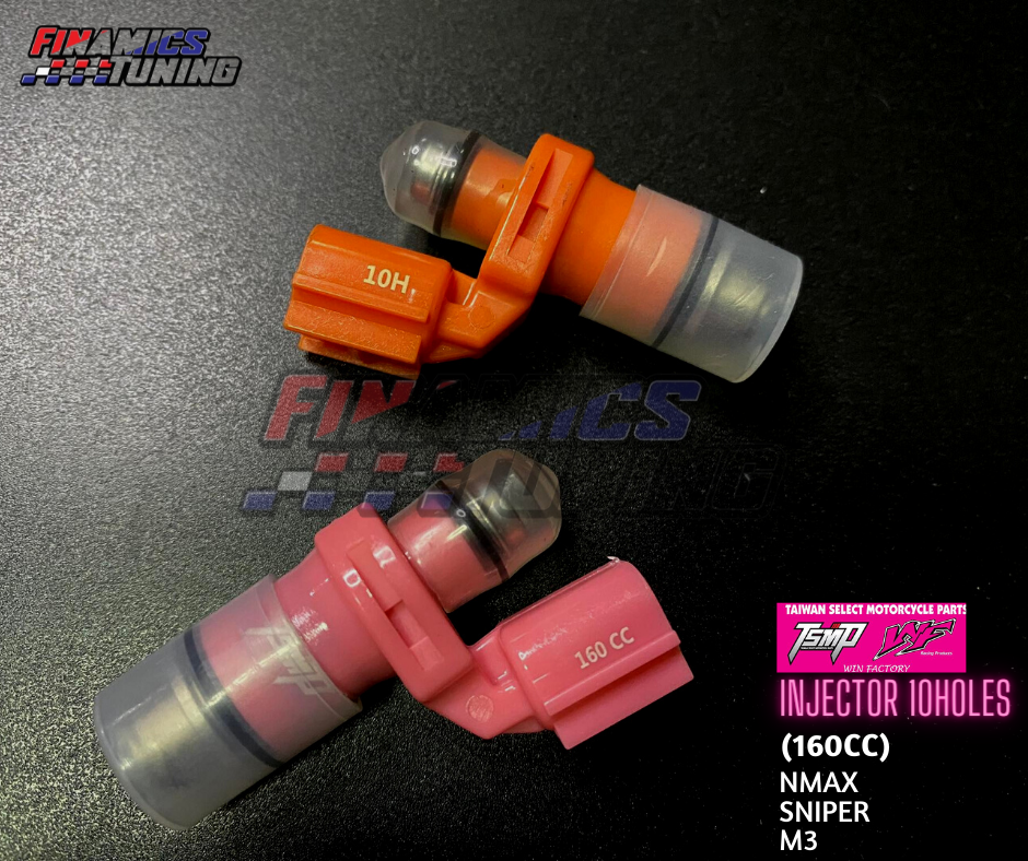 TSMP 160cc 10 Holes Injector for NMAX / SNIPER 150 ASSORTED COLORS PINK ...