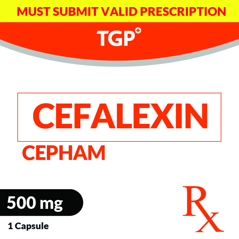 Rx: CEPHAM Cefalexin 500mg Capsule | Lazada PH