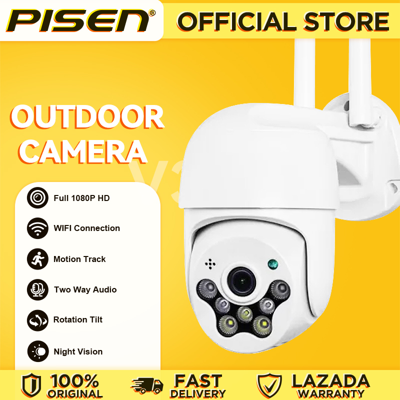 V380 Pro CCTV camera outdoor cctv Wireless WIFI Network Security Two ...