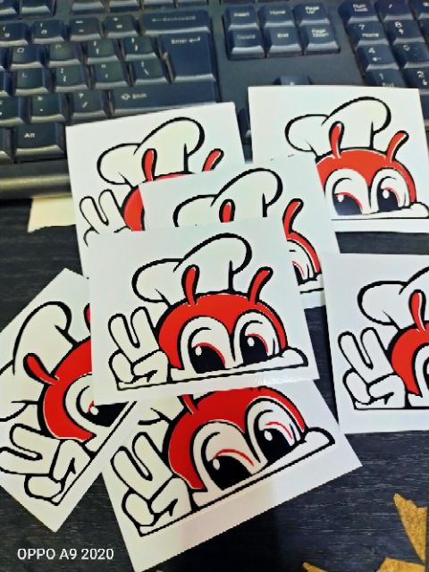 Jollibee Car Decals Sticker HIGH QUALITY durable | Lazada PH