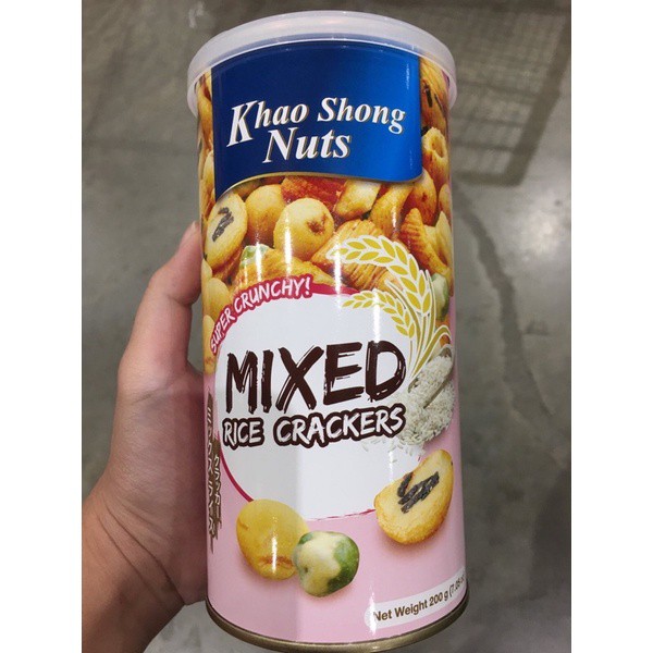 【JiWPGxoG】Khao Shong Nuts Mixed Rice Crackers 200 g | Lazada PH