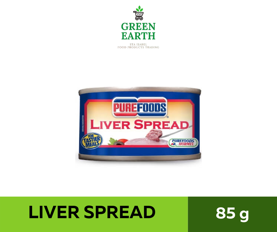 GREEN EARTH PUREFOODS LIVER SPREAD 85g | Lazada PH