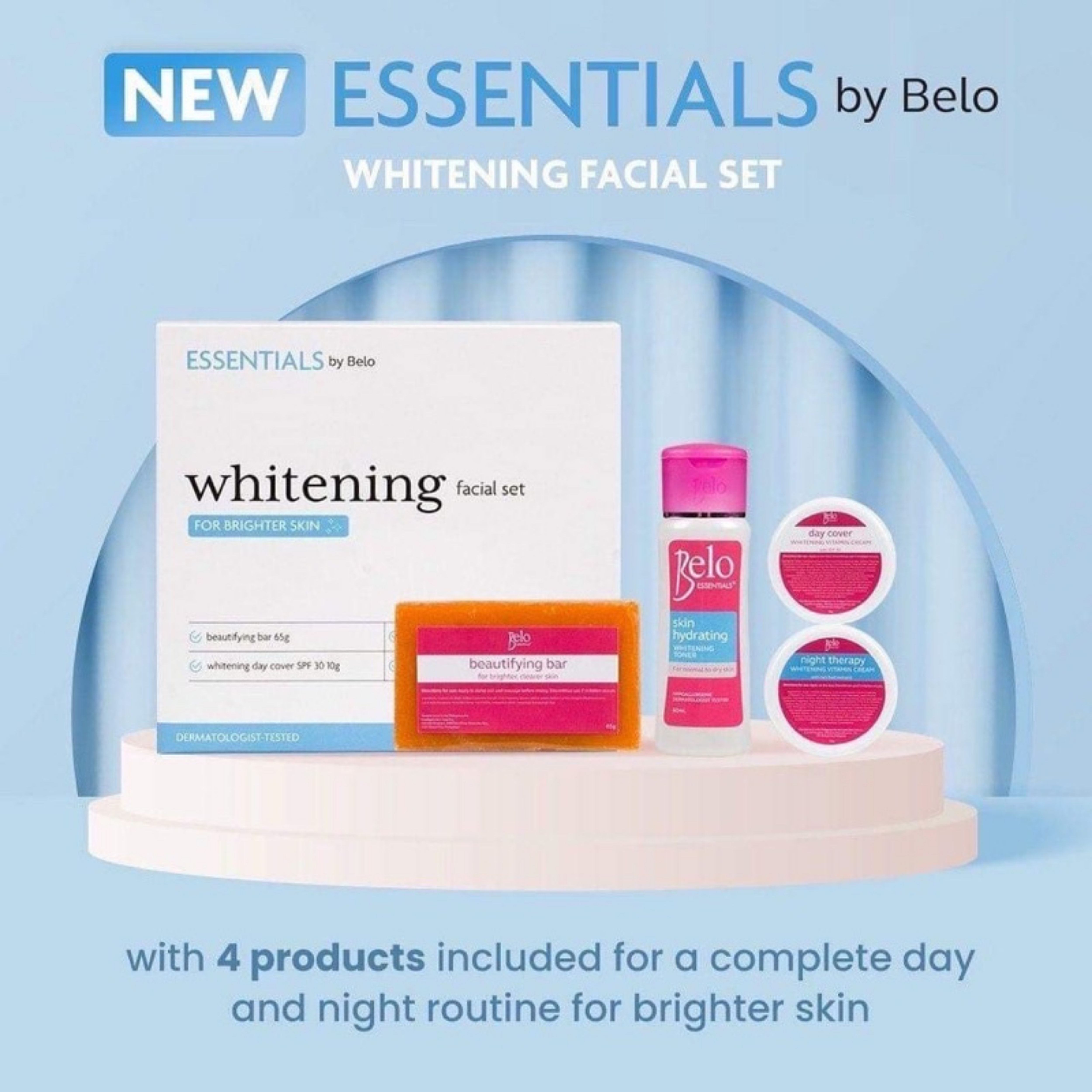 Belo Essentials Rejuvenating Set | Belo Whitening Facial Set | Lazada PH