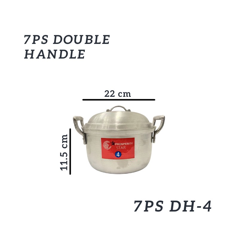 Prosperity Star High Quality Aluminum Pot 7PS Kaldero Caldero Double ...