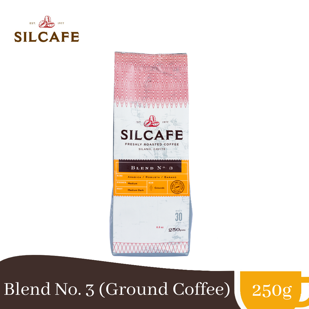 Silcafe Blend No. 3 Ground Coffee (250g) freshly roasted Arabica ...