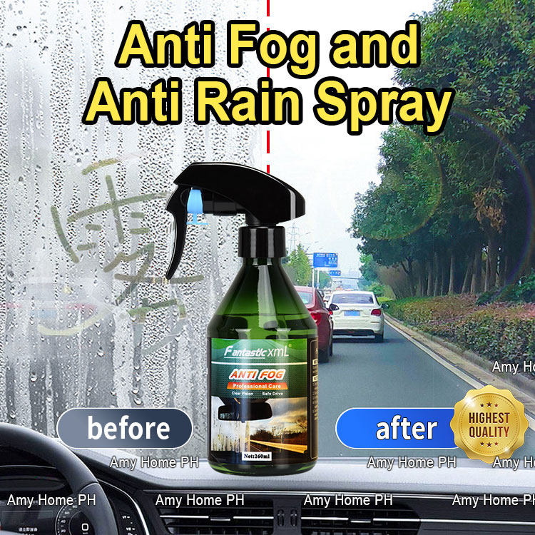 Long Lasting Anti Fog and Anti Rain Spray 260ml Windshield Hydrophobic ...