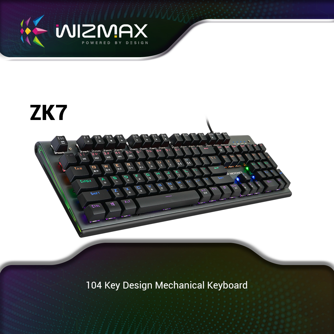 Manic ZK7 Gaming Mechanical Keyboard | Lazada PH