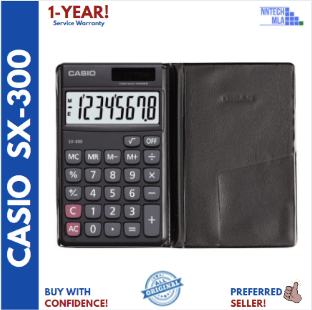 CASIO SX300 POCKET CALCULATOR | Lazada PH