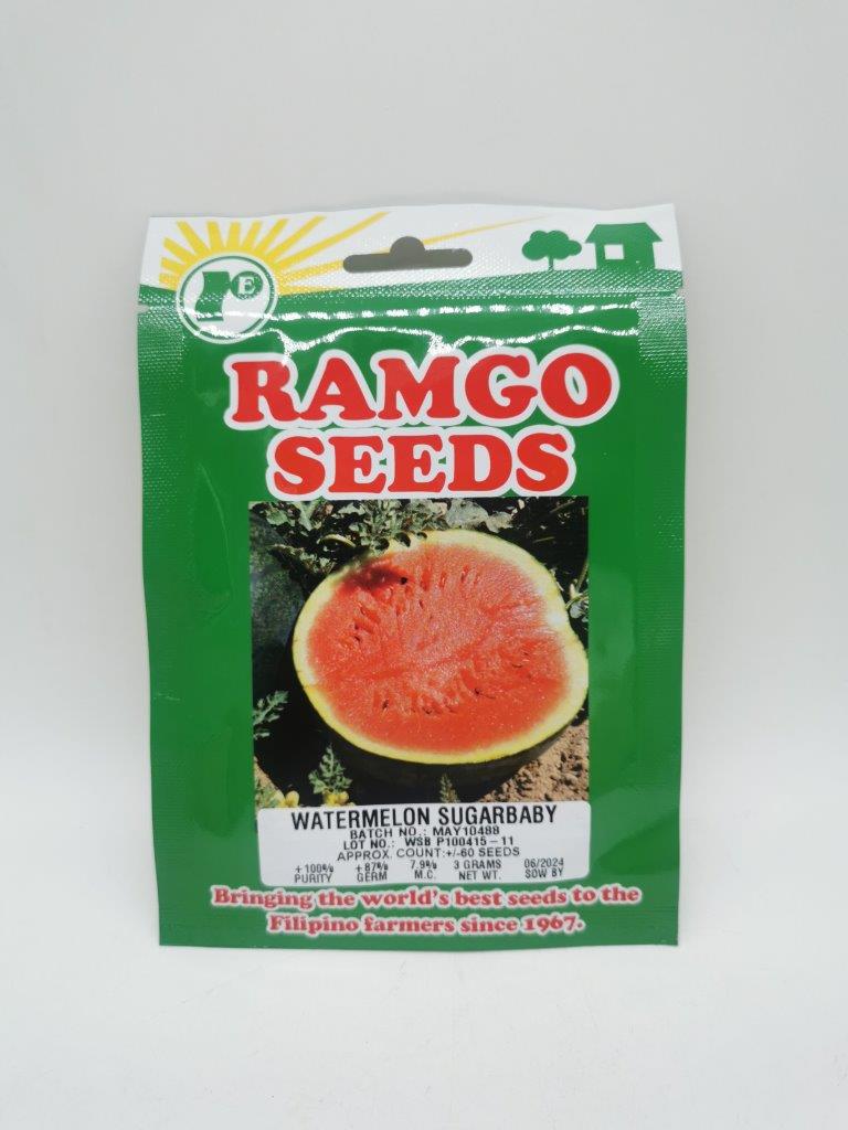 RAMGO WATERMELON SUGAR BABY SEEDS ( ORIGINAL GARDEN PACK ) | Lazada PH