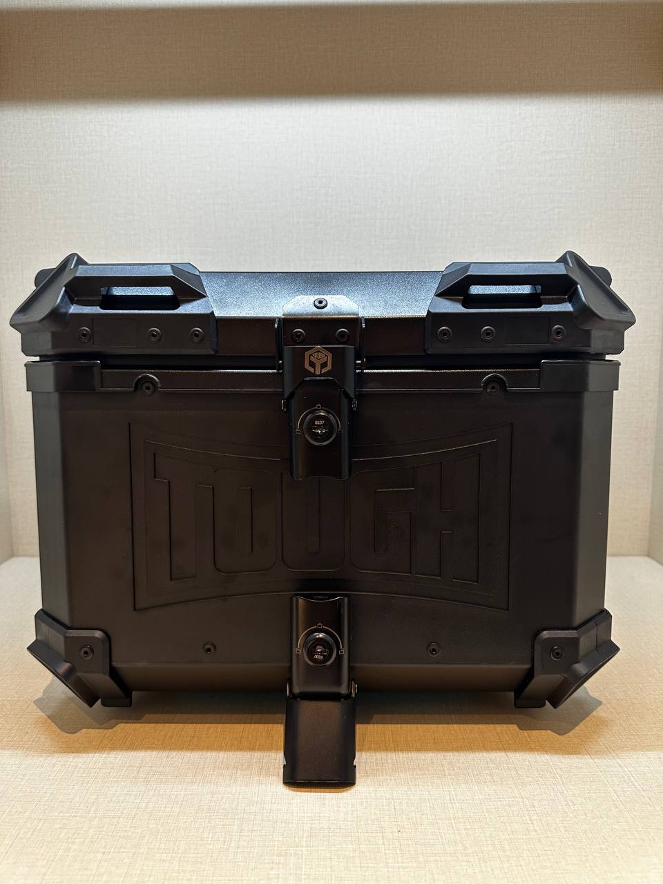 TOUGH TOP BOX 45L WITH BACKREST (BLACK)(WHITE) | Lazada PH