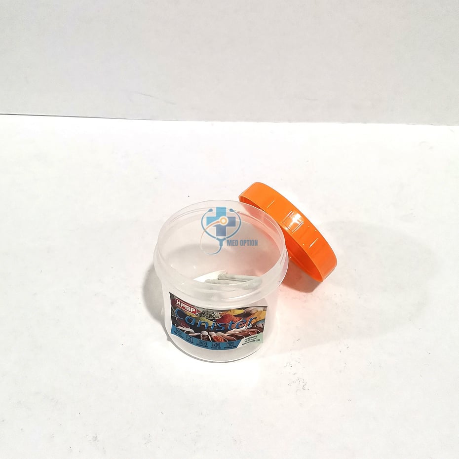 Cotton Container Plastic Big / Cotton Canister Plastic 1 Piece | Lazada PH